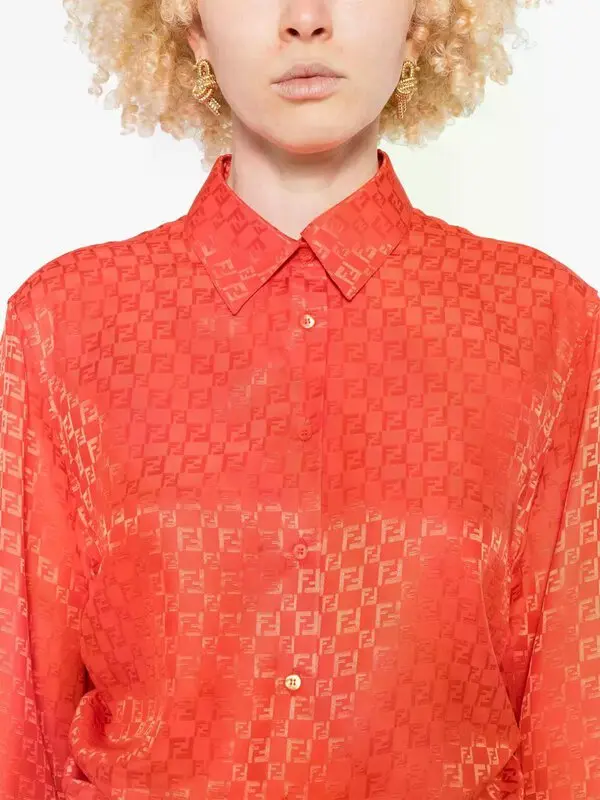Fendi Ff-jacquard Shirt