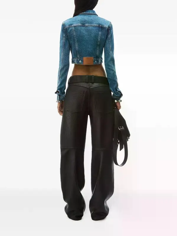 Alexander Wang Shrunken Denim Jacket