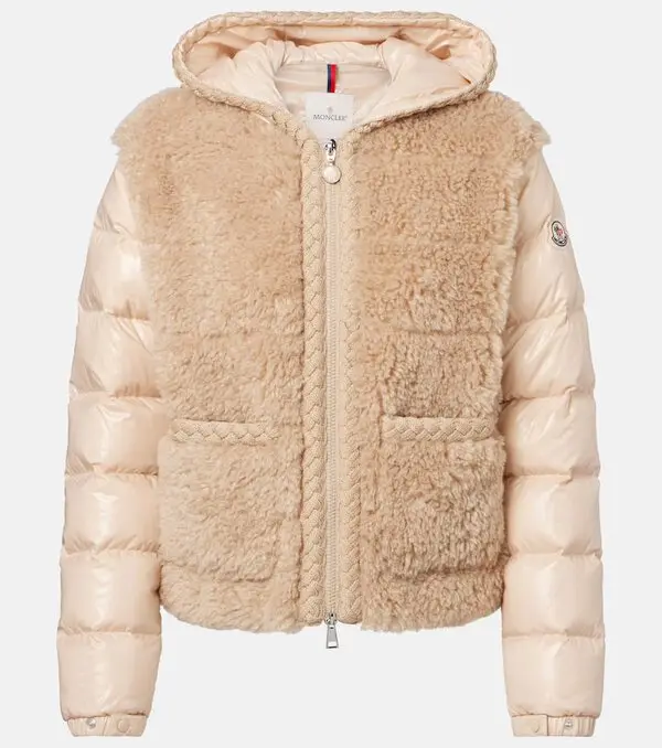 Moncler Plantay Down Jacket - Beige