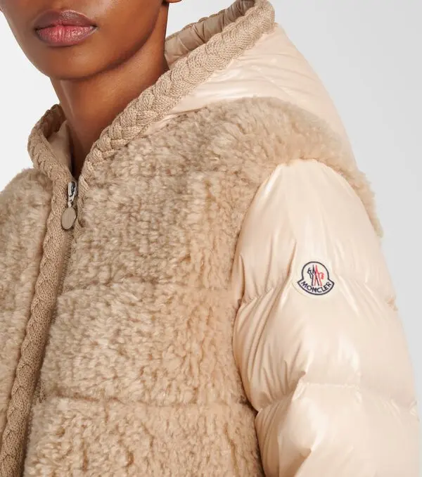 Moncler Plantay Down Jacket - Beige