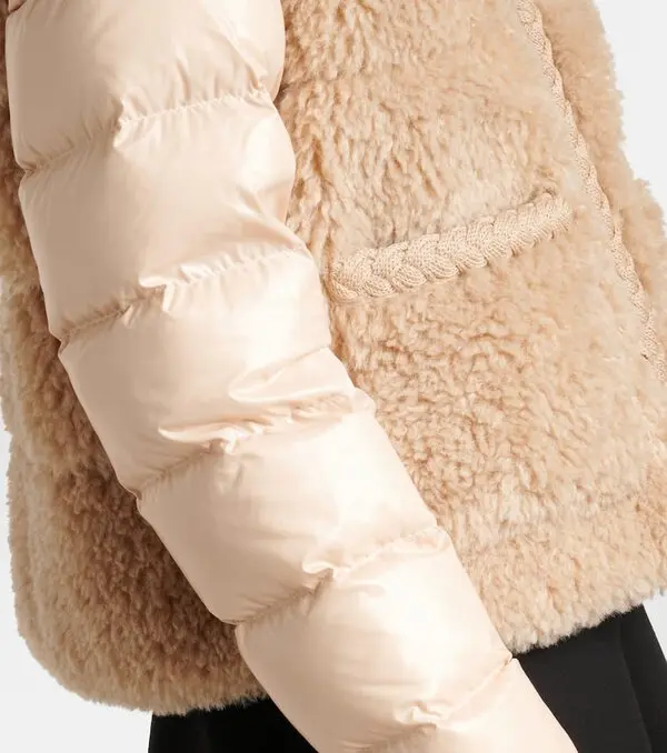Moncler Plantay Down Jacket - Beige
