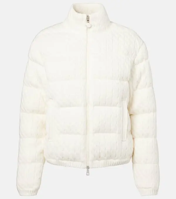 Moncler Cotton-blend Down Jacket