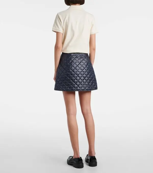 Moncler Technical Miniskirt - Blue