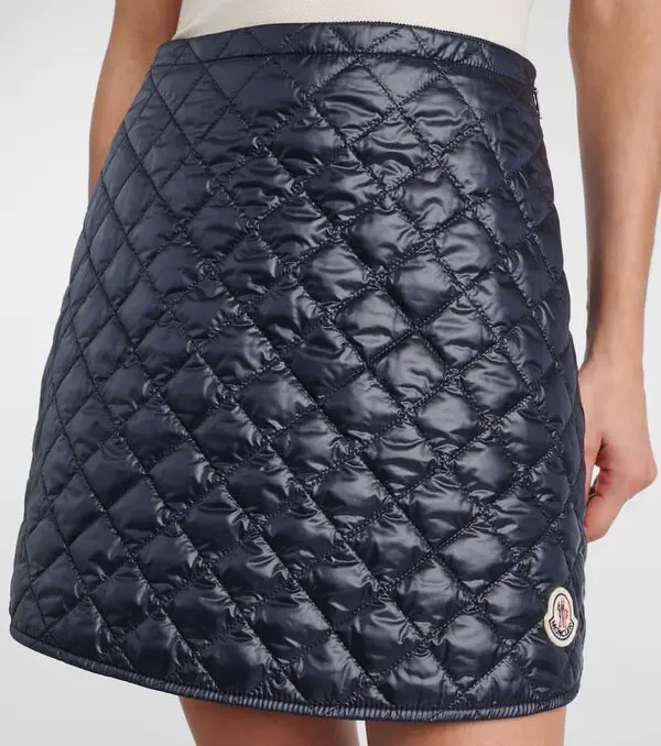 Moncler Technical Miniskirt - Blue
