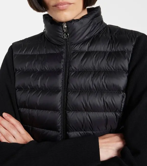 Moncler Logo Down Jacket