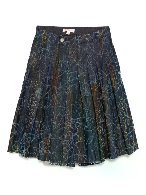 MASU All-over Graphic Print Shorts