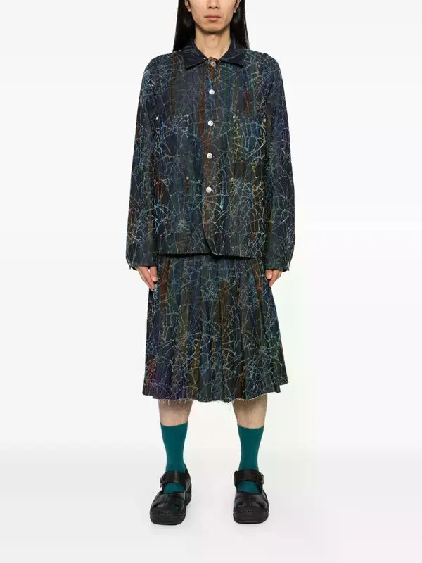 MASU All-over Graphic Print Shorts