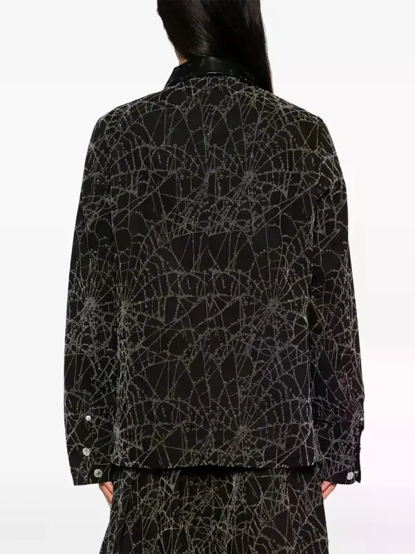MASU Flocky-web Jacket - Black