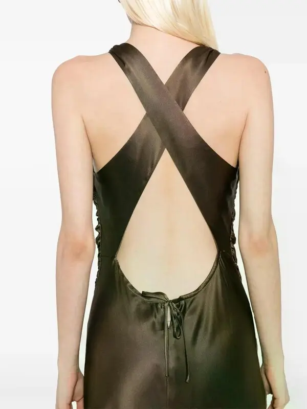 REFORMATION Anaiis Dress - Brown