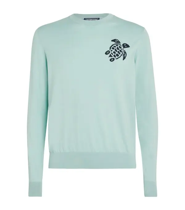 Vilebrequin Cotton Crew-neck Sweater - Blue