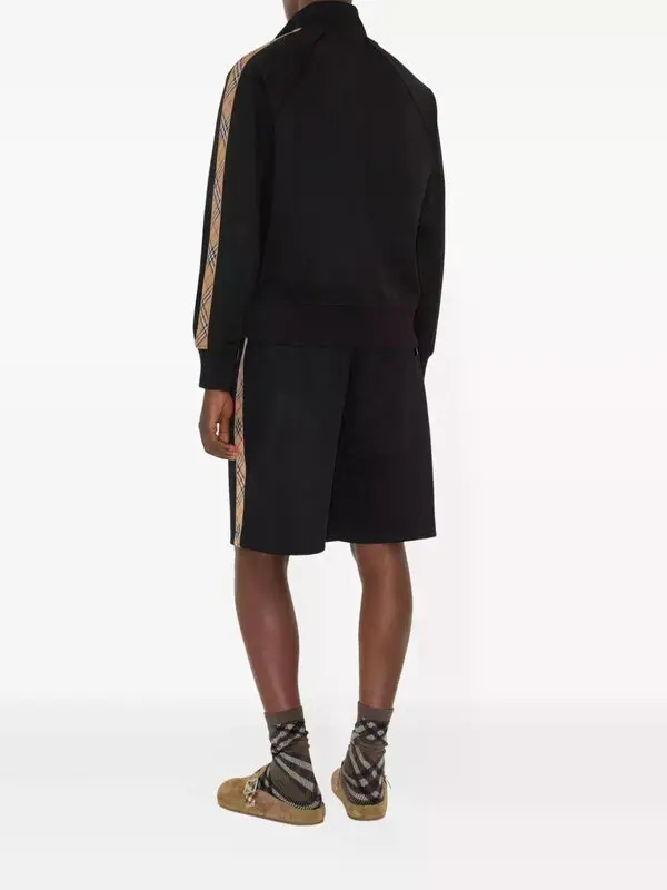 Burberry Checked-trim Sweatshirt