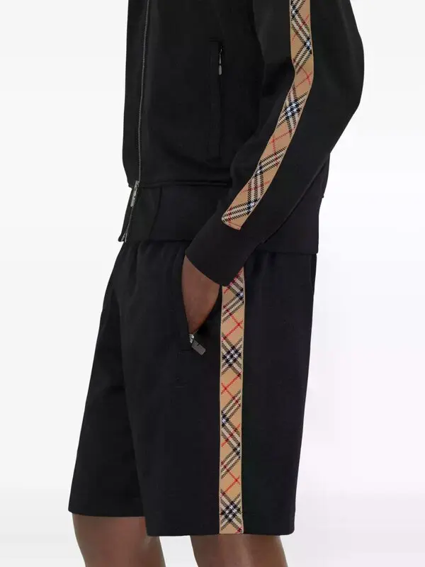 Burberry Checked-trim Sweatshirt