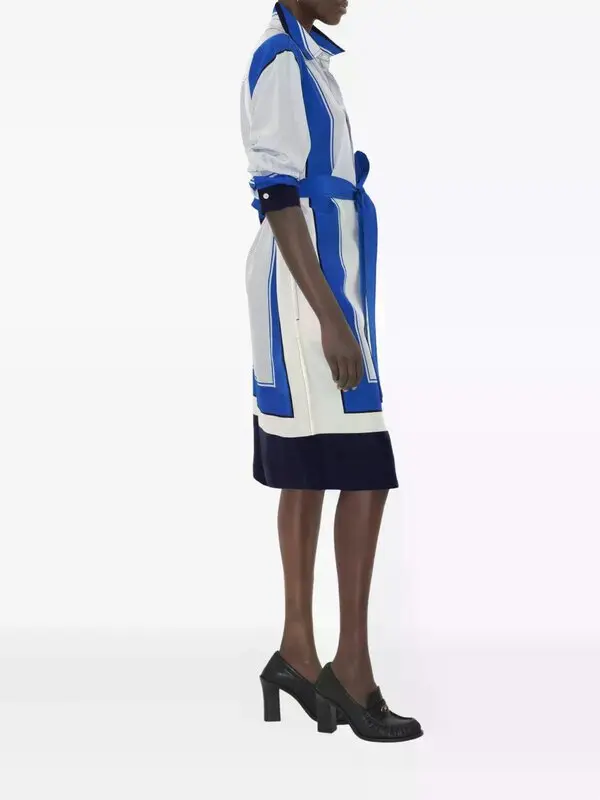 Burberry Silk Shirt Dress