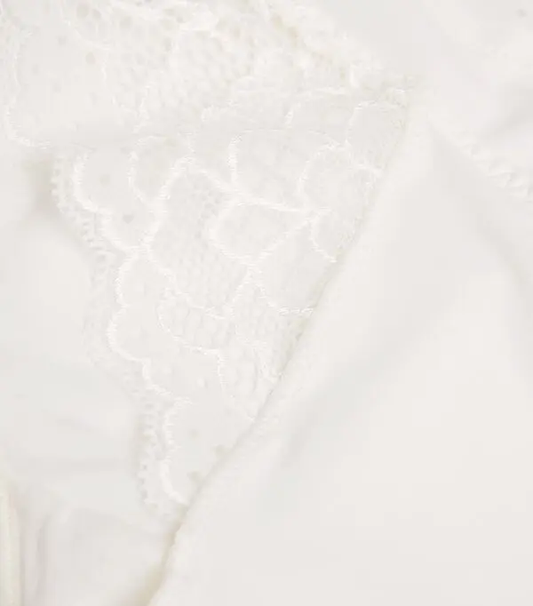 Simone Perele Lace-trim Caresse Briefs - Ivory