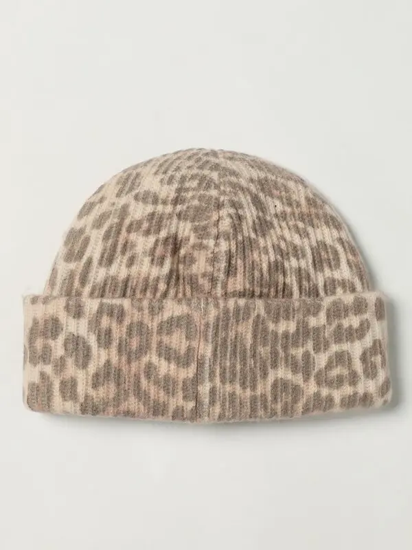 GANNI Beanie - Brown
