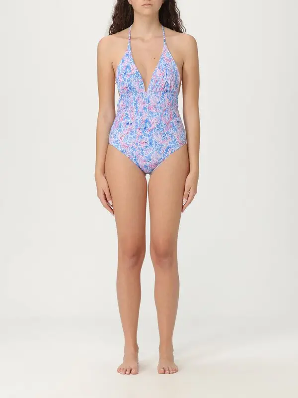 KAMPOS One-piece Swimsuit - Gnawed Blue