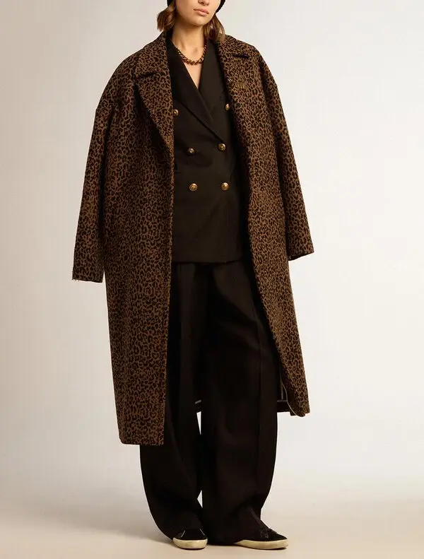 GOLDEN GOOSE Printed Coat