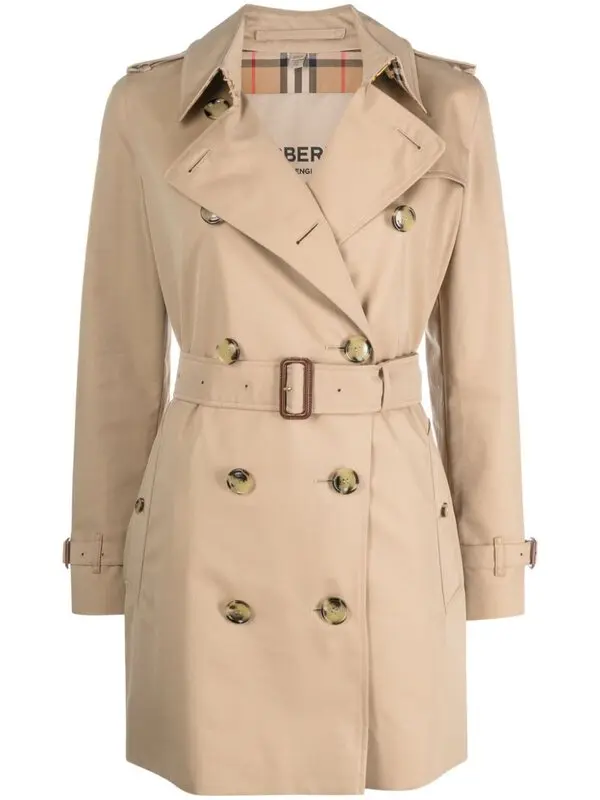 Burberry Kensington Cotton Trench Coat