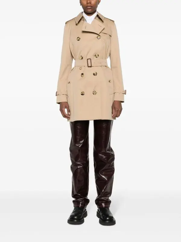 Burberry Kensington Cotton Trench Coat