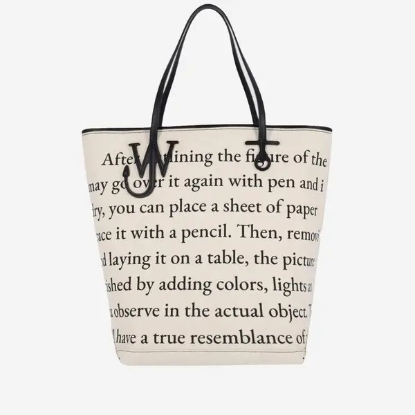 JW Anderson Anchor Shopper Bag - Ivory