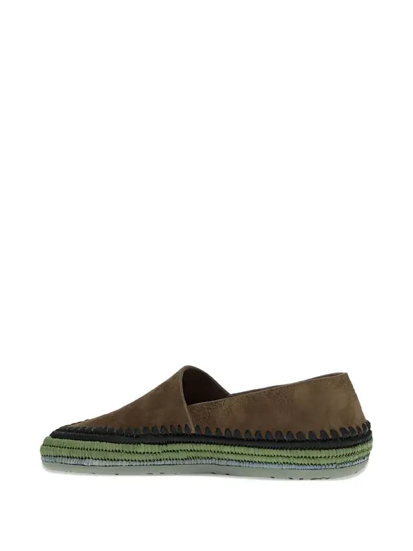 Loewe Rio Suede Espadrilles - Brown