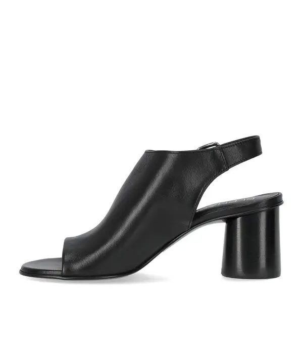 Elena Iachi Heeled Leather Sandals