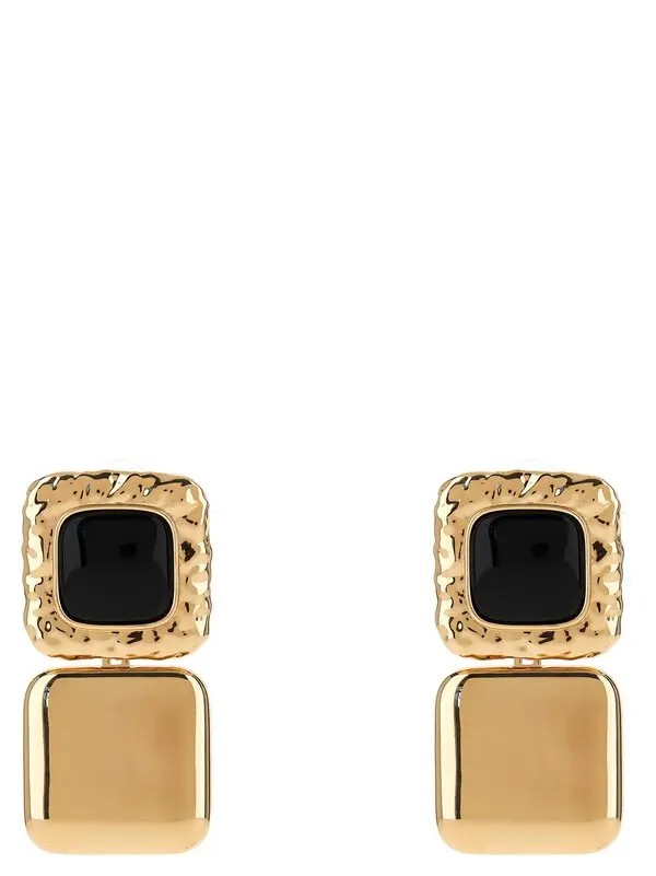 SELF-PORTRAIT Tiered Earrings - Gold
