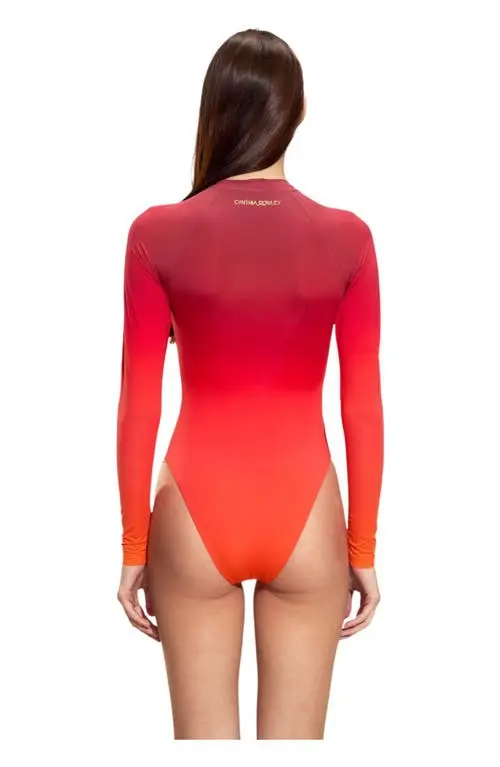 Cynthia Rowley Foil Surf Suit