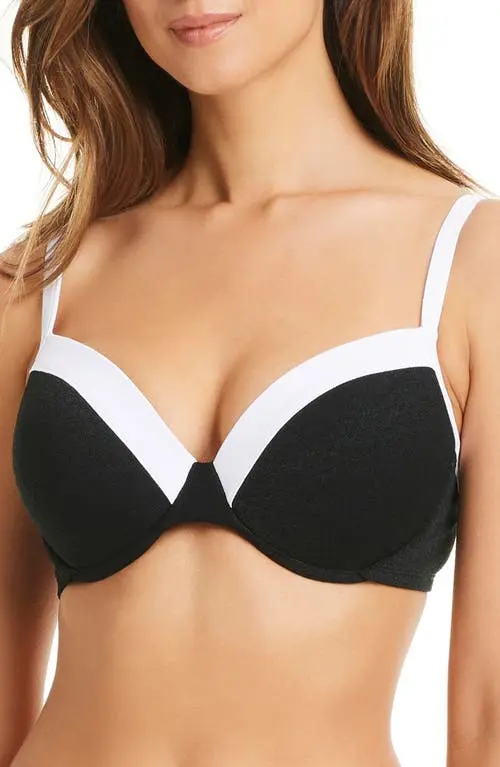 BLEU BY ROD BEATTIE Underwire Bikini Top - Black