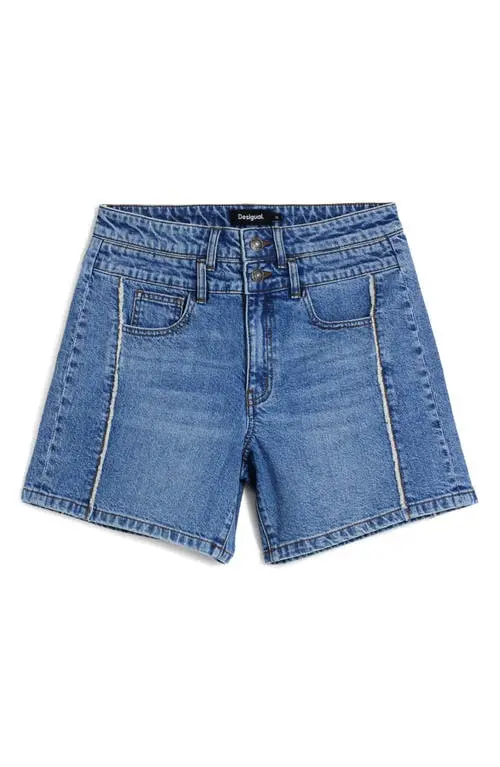 Desigual Stretch Denim Shorts
