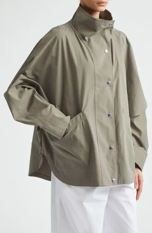 TOTEME Water Repellent Parachute Jacket - Clove