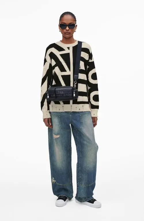 Marc Jacobs The Leather Cargo Bag - Black