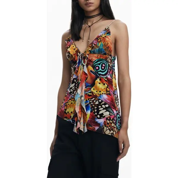 Desigual Ruffle Cami