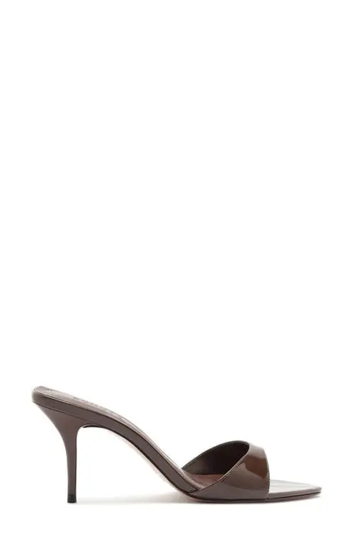 Schutz Elodie Pointed Toe Sandal - Root Brown