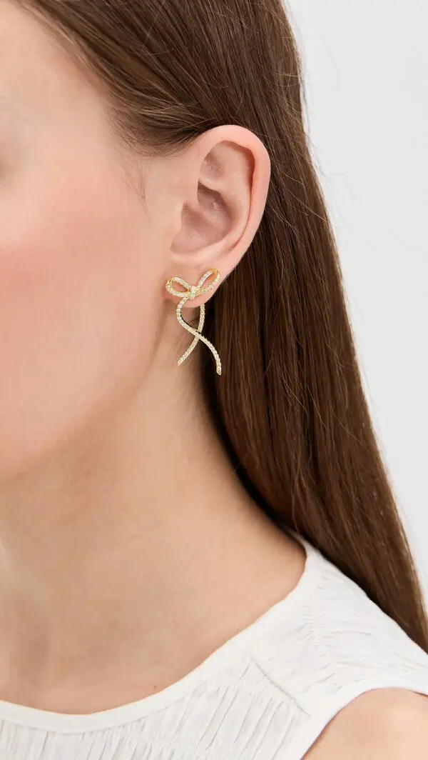 Shashi Caroline Bow Earrings