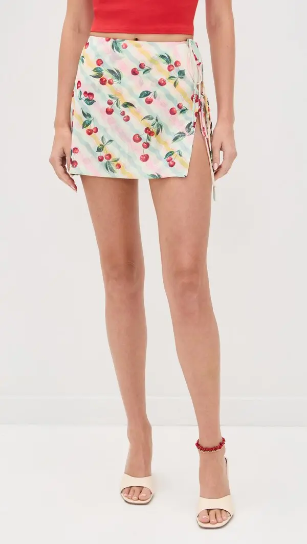 RESA Ollie Printed Mini Skirt