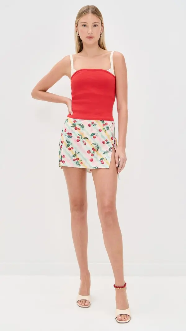 RESA Ollie Printed Mini Skirt