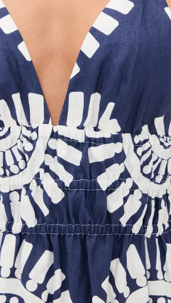 LEMLEM Gete Triangle Dress - Zeina Navy