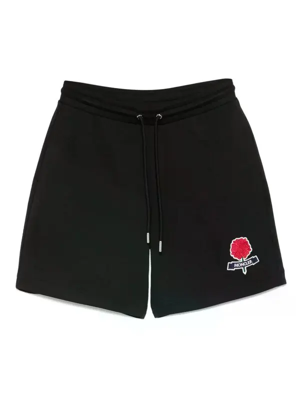 Moncler Logo-embroidered Track Shorts