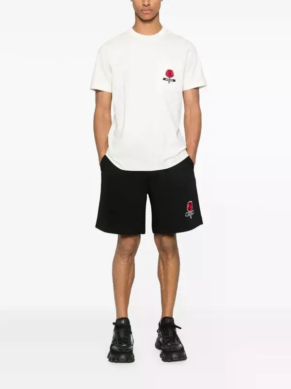 Moncler Logo-embroidered Track Shorts