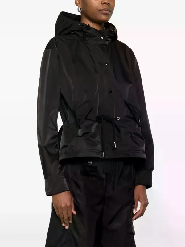 Moncler Short Parka - Black