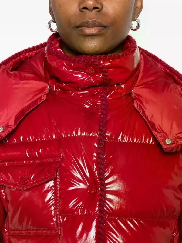 Moncler Glareins Puffer Jacket - Red