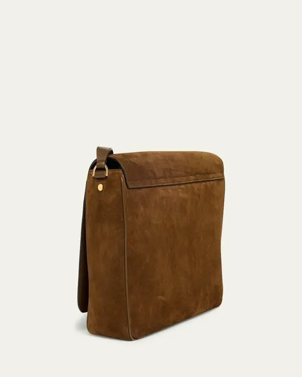 TOM FORD Buckley Large Flap Messenger Bag