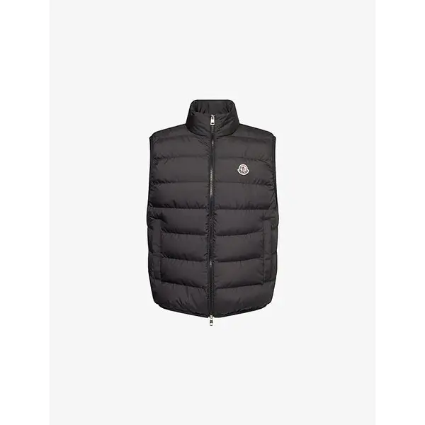 Moncler Shell-down Gilet With Brand Badge