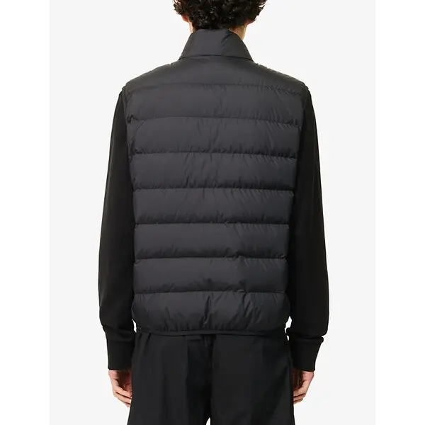Moncler Shell-down Gilet With Brand Badge
