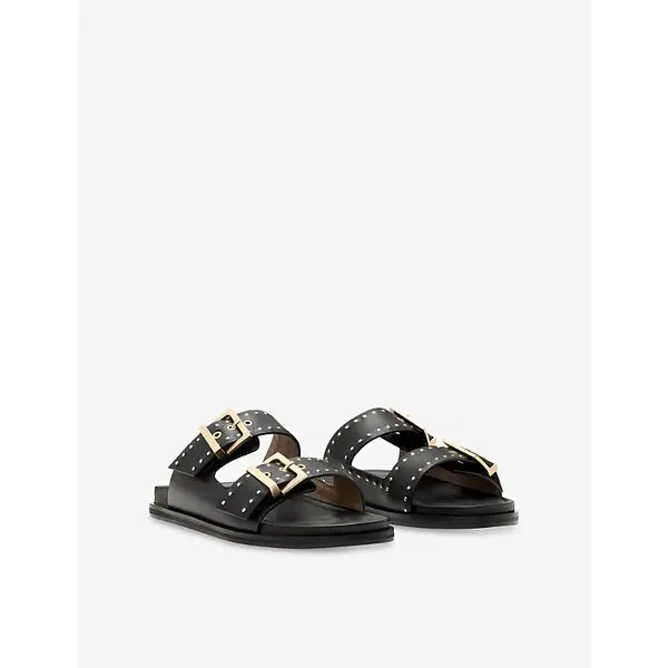 ALLSAINTS Magda Flat Leather Sandals
