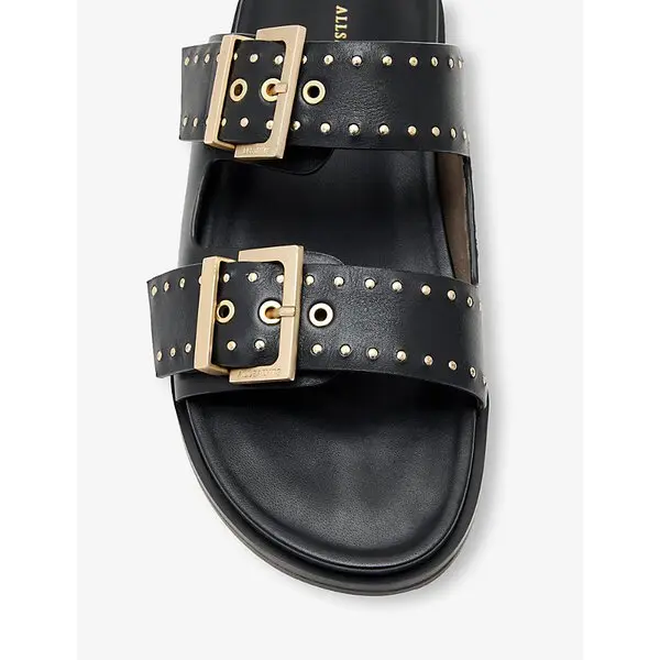 ALLSAINTS Magda Flat Leather Sandals