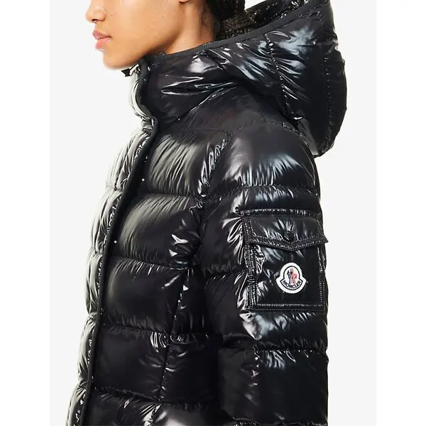 Moncler Barante Hooded Shell-down Jacket - Black