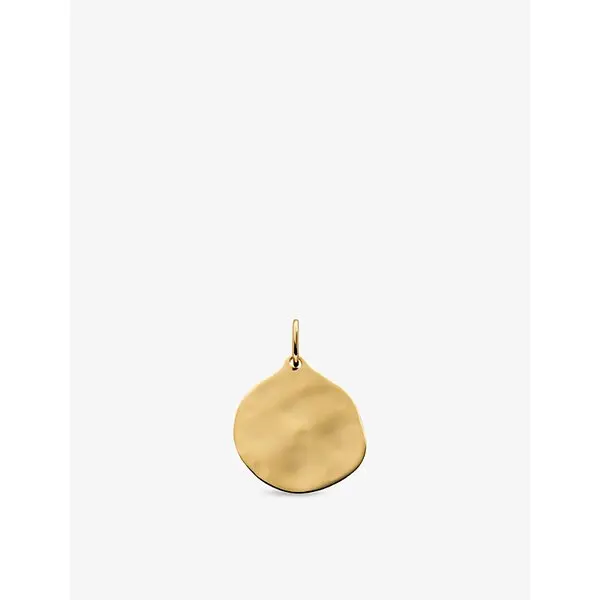 Monica Vinader Siren Muse 18ct Yellow Vermeil Pendant - Gold