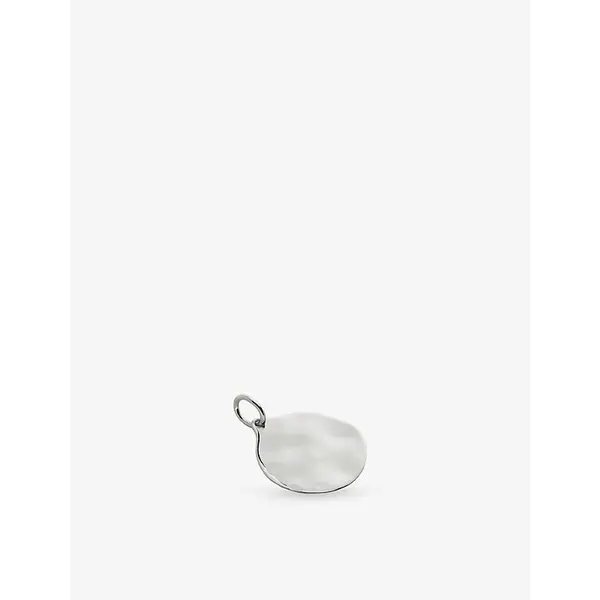 Monica Vinader Mv Siren Muse 18ct Yellow Vermeil Pendant - Silver